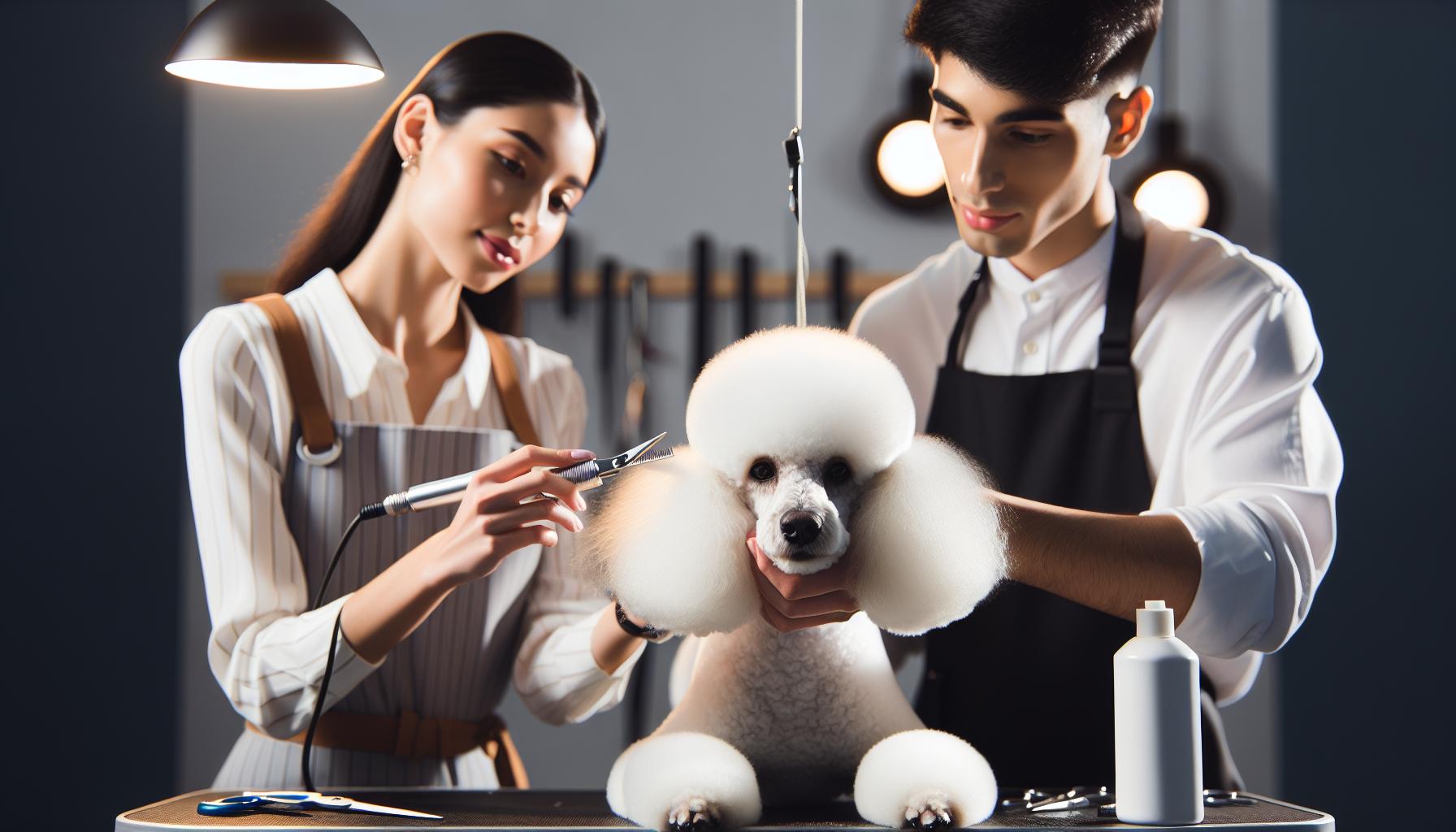 How To Groom Poodle Face: Safe Trimming Instructions » Barbet ...
