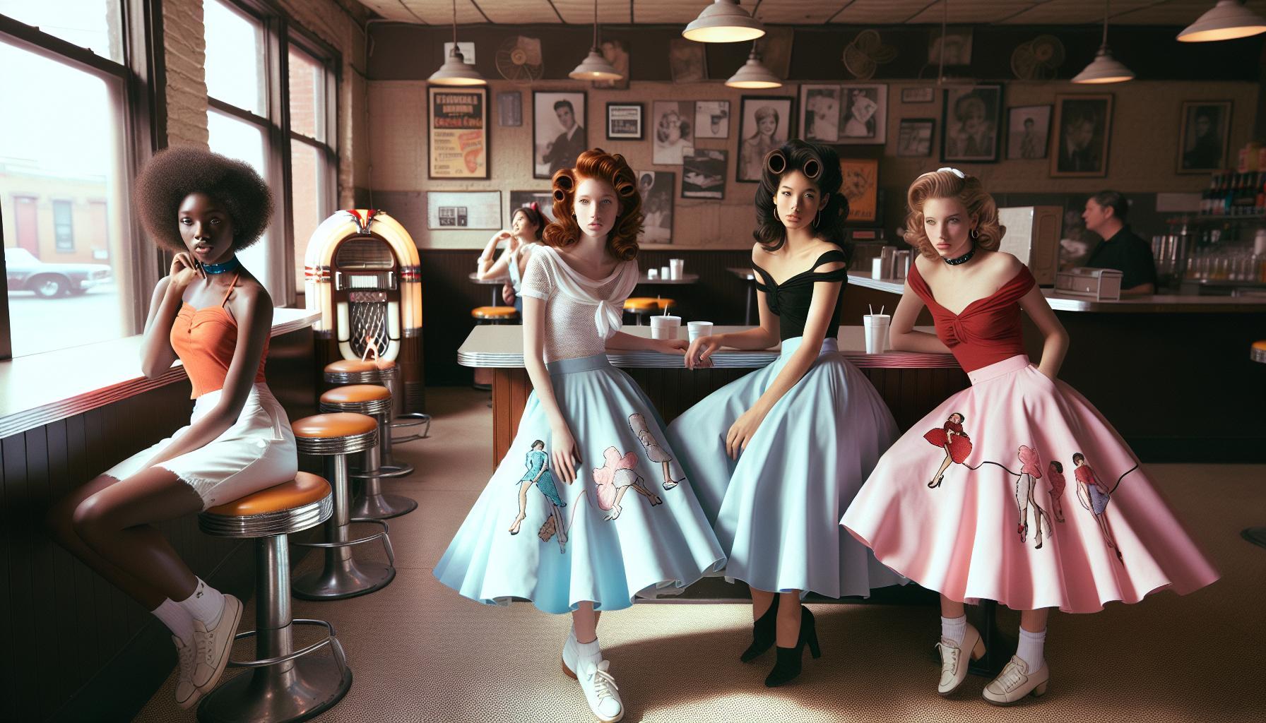 When Were Poodle Skirts Popular? The 1950s Fashion Icon » Barbet ...