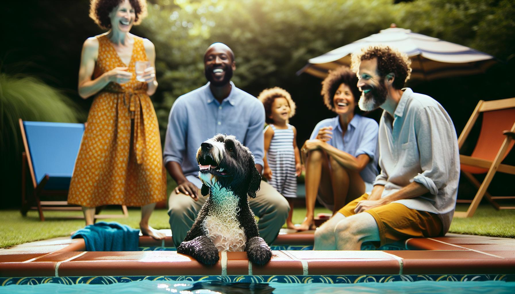 Barbet Water Dog: Why This Swimmer Loves Your Family Pool » Barbet ...
